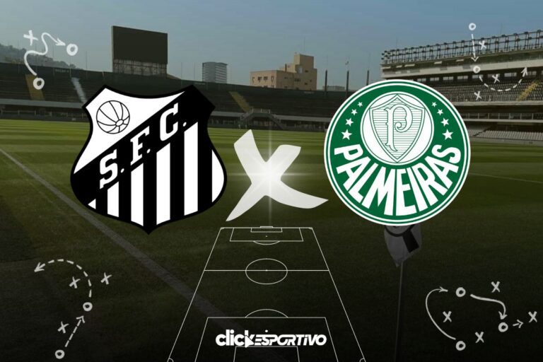Santos X Palmeiras Onde Assistir Ao Vivo Horário Escalações E