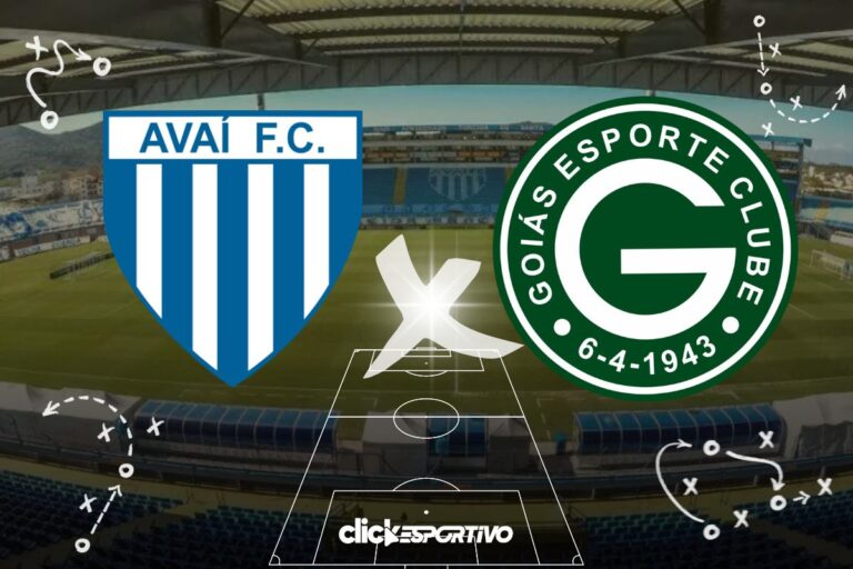 Avaí x Goiás: onde assistir, horário, escalações e estatísticas